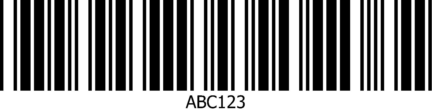 1D Barcode Formats